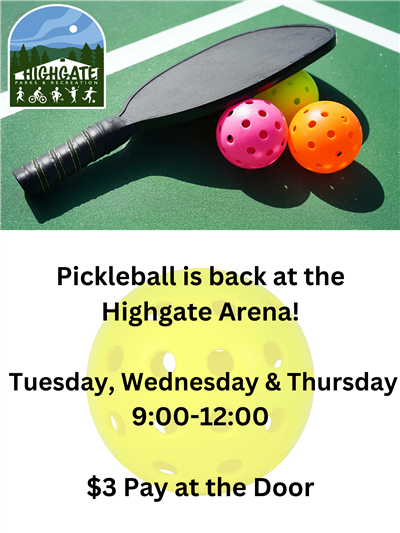 Highgate Parks and Recreation: Pickleball